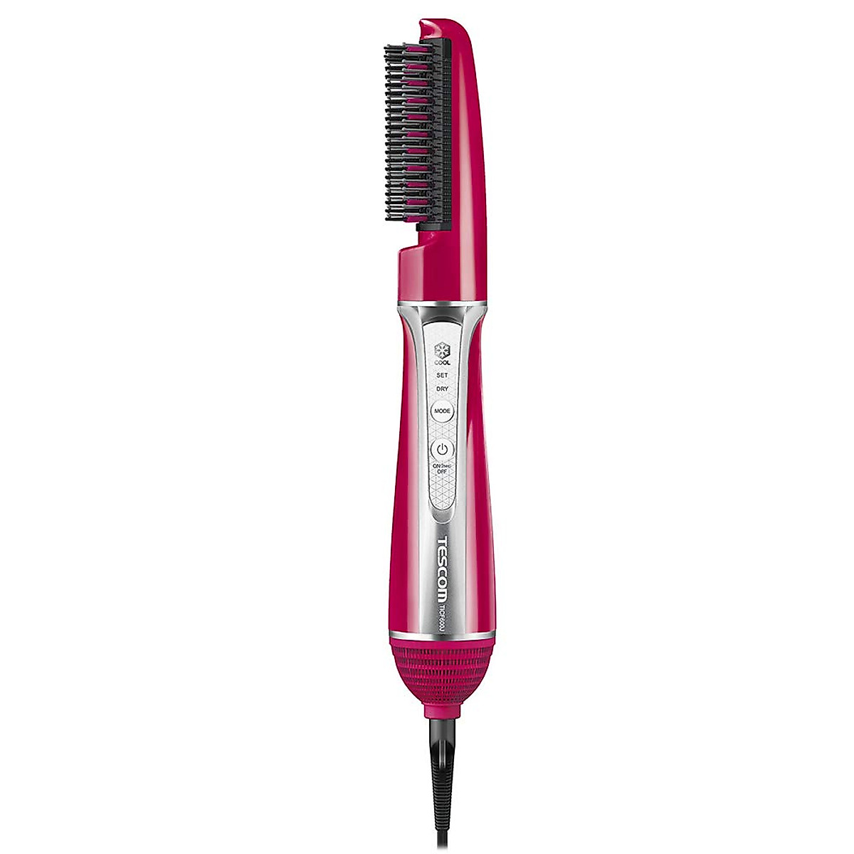 Tescom Double negative ionic Automatic World Voltage hair styler with 2 brush - Made in Japan (2020 Model)