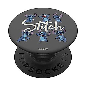 Disney Lilo & Stitch Stitch Poses PopSockets Swappable PopGrip