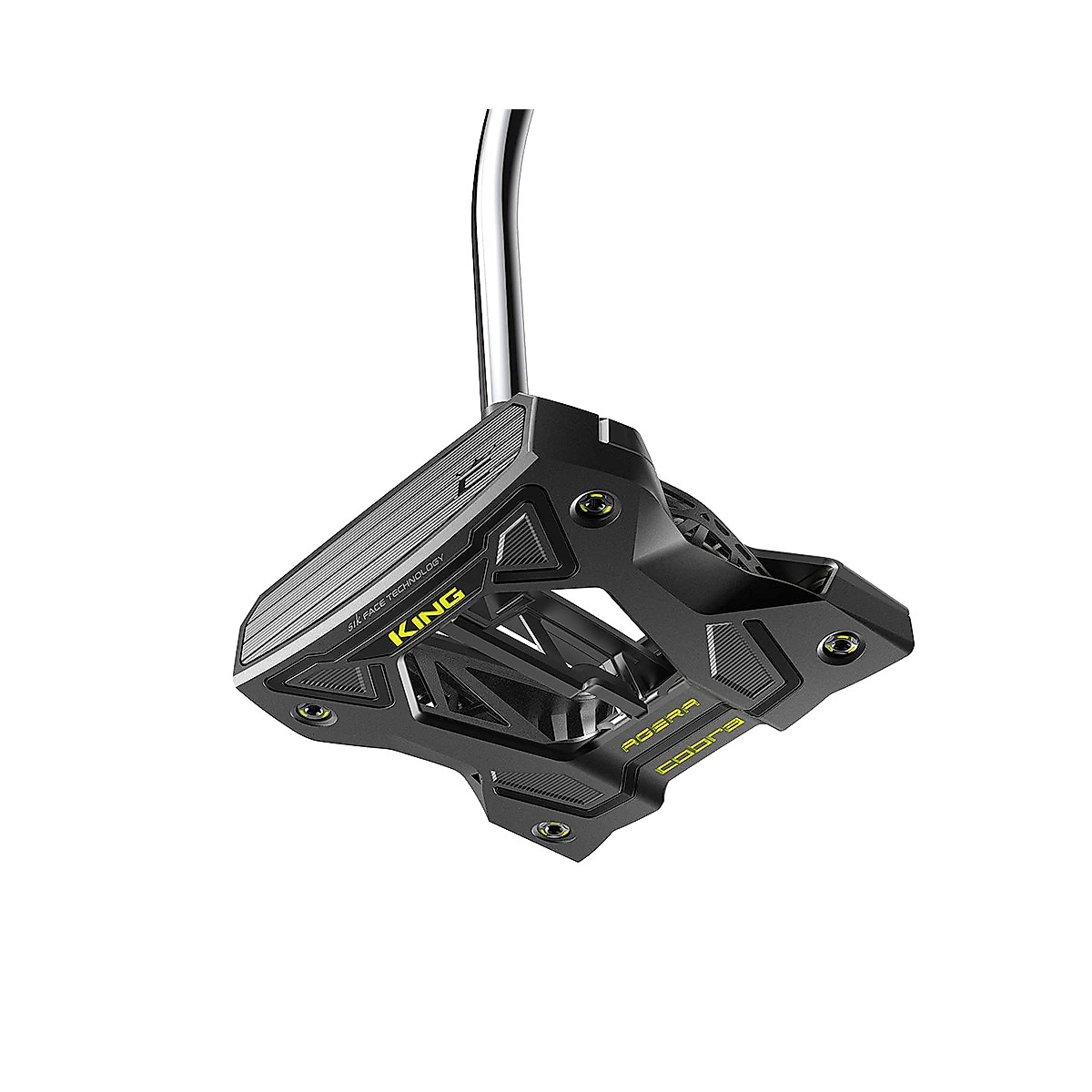 Cobra Golf 2021 King 3D Printed Agera Putter (Men's Right Hand 35 Inch) Black