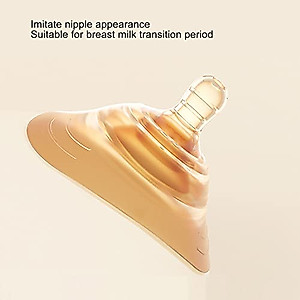 Silicone Nipple Shields for Nursing Newborn, Nipple Shield Protector Soft Nursing Breastfeeding Nipple Shield for Flat Inverted Nipples for Protecting Inverted Sore Nipples