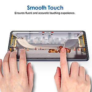 JETech Screen Protector Compatible with Samsung Galaxy S20 FE 6.5-Inch, Tempered Glass Film, 3-Pack