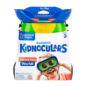 Educational Insights GeoSafari Jr. Kidnoculars, Binoculars for Toddlers & Kids, Ages 3+