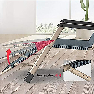 CHLDDHC Folding Chaise Longue Chaise Longue Jardin Siesta Desk Siesta Chair Single Bed Lazy Chair Leisure Outdoor Folding Chair Chaise Longue for Beach Fishing