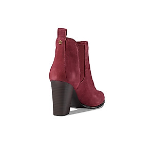 Michael Kors Evaline Heeled Bootie Mulberry 7 M