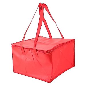BESPORTBLE Zip Ties Outdoor Insulation Bags Zip Ties Outdoor Non-woven Fabric Food Warmer Bag Cold Food Bags High Capacity Storage Bags Reusable Grocery Bag