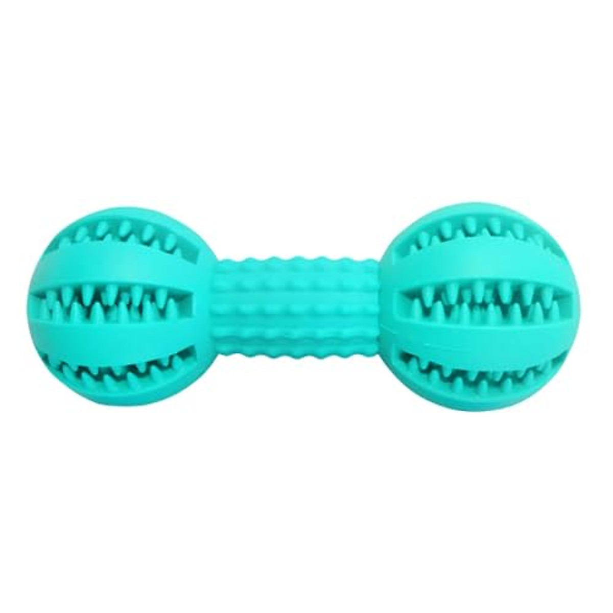 Puppy dentals Chew - Dog Teething Toy, Interactive dentals Toy | Dog Treat Toy Dispenser, Pet Teething Cleaner Chew Toy, Puppy Gum Soothing Toy, Dumbbell Shape Design Dog Teeth Grinding Toy for Dog