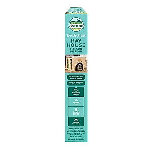 Oxbow Enriched Life Hay House for Guinea Pig, Medium
