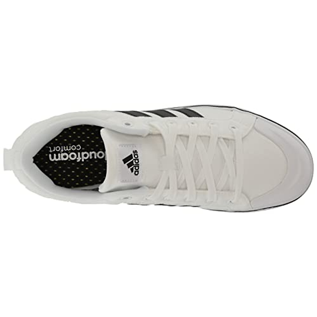 adidas Men's Bravada 2.0 Skate Shoe, White/Black/Black, 8