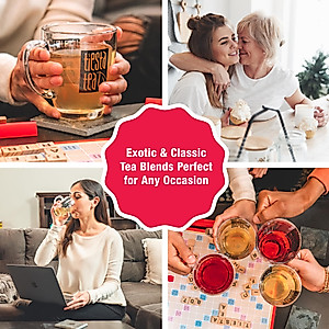 Tiesta Tea - Passion Berry Jolt, Raspberry Passion Fruit Black Tea, Premium Loose Leaf Tea Blends, Caffeinated Black Tea, Make Hot or Iced Tea & Brews Up to 50 Cups - 4 Ounce Refillable Tin