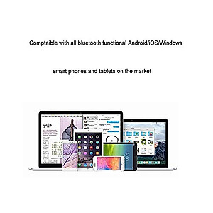 NVAHVA Single Bluetooth Earpiece10 Hrs Playtime,Wireless Headphone, Mini Bluetooth Headset Hands-Free Car Earphone,Cell Phone Bluetooth Earbud for iOS Android Smart Phones PC TV Audiobook (White)