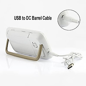 LEFXMOPHY USB Power Cord Compatible for for Infant Optics DXR-8 / DXR8 PRO Monitor Parent Unit Round-Pin Screen Charging Cable (2019 Version DXR-8 or Later) (NOT for Camera)