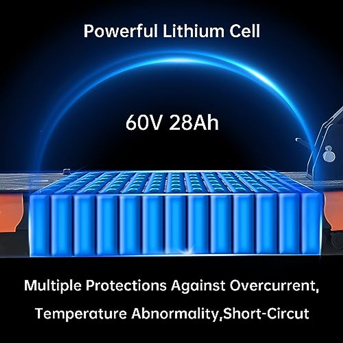 Electric Scooter for Adults,Yenghome 5600W 50 Mph 60V 28Ah Off Road E Scoocter Foldable Double Suspensions with 11 Inch Vacuum Tires and Detachable Seat&Bag