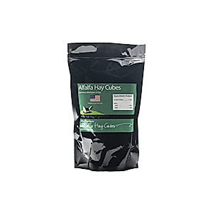 Rabbit Hole Hay Ultra Premium, All Natural Alfalfa Cubes for Your Small Pet Rabbit, Chinchilla, or Guinea Pig (12oz)