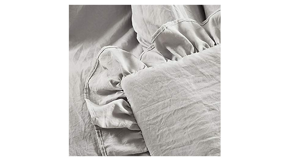 Lush Decor Reyna Soft Knitted Ruffle Throw Blanket - 50 x 60"