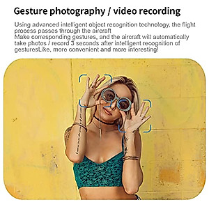 Usbinx Life Drone with Dual 4K HD FPV Camera, F195 Pro Aerial Photography with WiFi FPV, One Key Return, Gesture Control, Optical Localization, Smart Obstacle Avoidance, Best