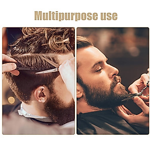 VOCOSTE Hair Scissors, Hair Cutting Scissors, Barber Thinning Scissors, Stainless Steel Razor, Multicolor