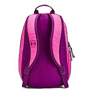 Under Armour Hustle Play Backpack, (652) Rebel Pink/Mystic Magenta/Metallic Cristal Gold, One Size Fits Most