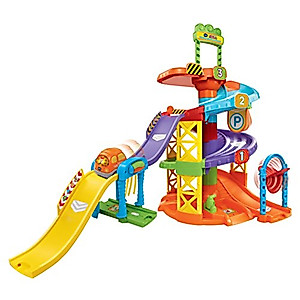 VTech Go! Go! Smart Wheels Spinning Spiral Tower Playset (Frustration Free Packaging)