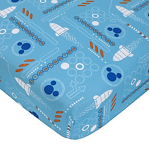 Disney Mickey Mouse Space Adventures 4 Piece Toddler Set, Blue