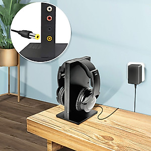 PwrON 6.6 FT Long 12V AC Adapter for Sony TMR-RF985R MDR-RF985R TMRRF985R MDRRF985R Wireless Headphone RF Stereo Transmitter Power Supply Cord