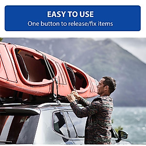 Senzkon Lashing Strap Tie Down Straps 4 Pack 118'' x 0.98'' Load Capacity 350lbs, Quick-Adjust Heavy Duty Tensioning Belts for Securing Goods or Luggage on Trucks,Kayaks,Motorbikes (118''- 4Pack)