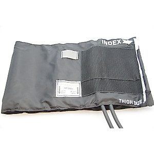 Nylon Replacement Cuff with Bladder for Manual Blood Pressure Monitor, Sphygmomanometer, 4 Size Available, Child, Adult, Large Adult, Thigh (Thigh 40.6-66 cm (16-26 in))