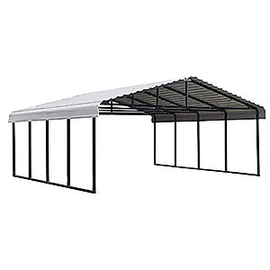 ARROW CPH202007, 20x20, Eggshell Carports, 20' x 20'