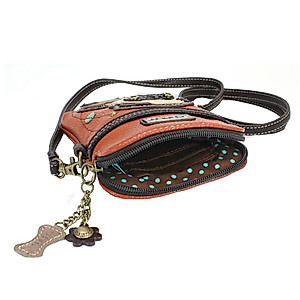 Chala Pug Cellphone Crossbody Handbag - Convertible Strap Pug Mom