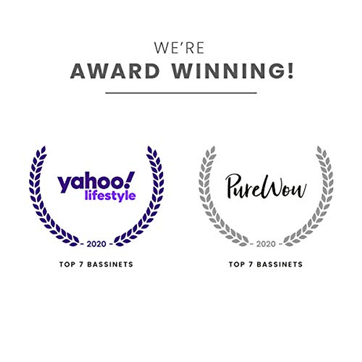 Delta Children Smooth Glide Bedside Bassinet - Portable Crib with Lights, Sounds and Vibrations, Marina