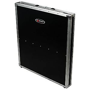 Odyssey FZF5437T Flight Zone 54 Wide, 37 High Foldout Combo Dj Table, Black