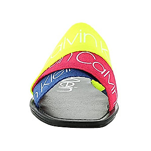 Calvin Klein Women's BAINY Sandal, Multi, 6