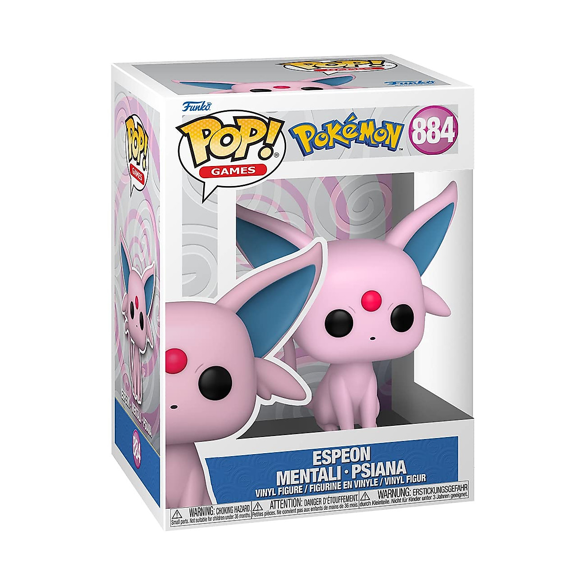 Funko POP! Games: Pokemon - Espeon - Collectable Vinyl Figure - Gift Idea - Official Merchandise - Toys for Kids & Adults - Anime Fans - Model Figure for Collectors and Display