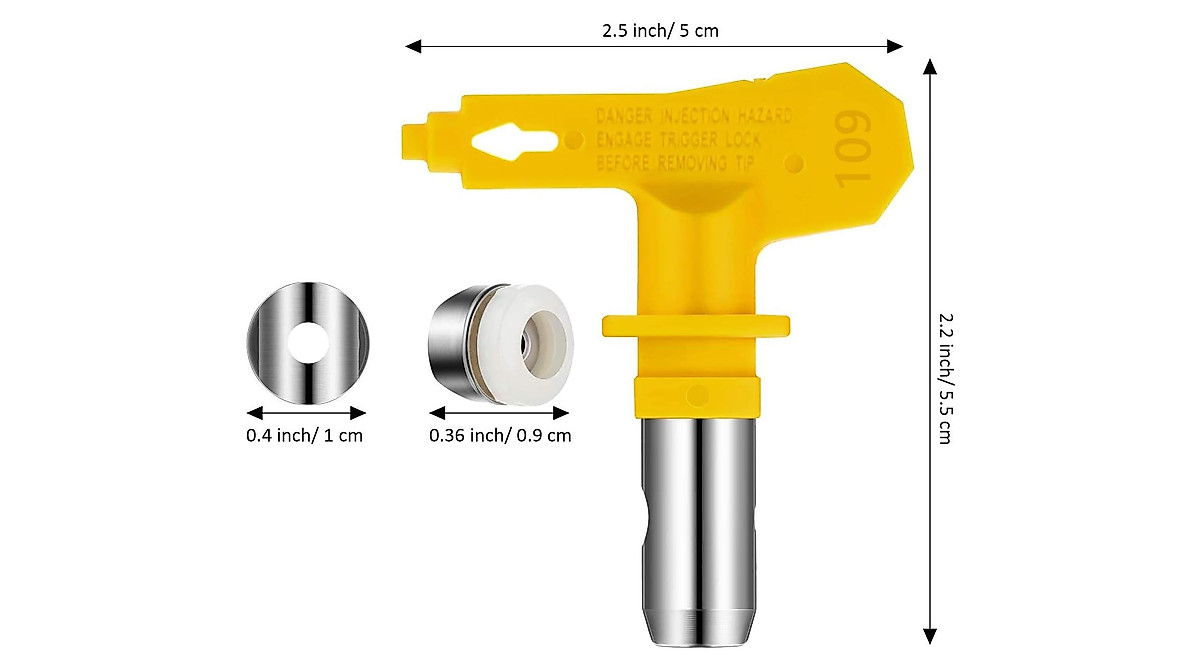 Reversible Airless Spray Tips for Airless Paint Sprayers | Durable ...