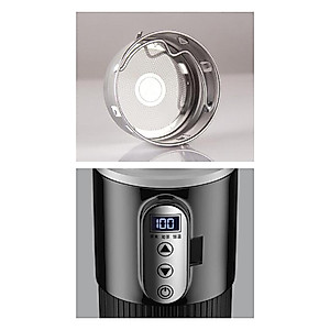 Car Heating Cup Car Kettle Portable Easily Washing Electric Heat Water Cup Car Heated Mug for Heating Water Outdoor Work, Black