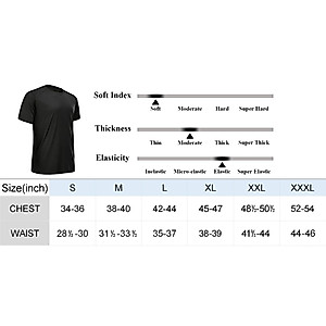 MCPORO Workout Shirts for Men Short Sleeve Quick Dry Athletic Gym Active T Shirt Moisture Wicking