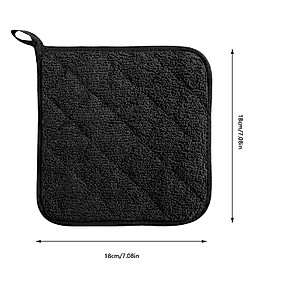 Dish Washing Gloves 7 Holders 7 X Pot Pads Sets Oven Cloth Holders Inches for Kitchen Heat Pot Pot Holders Long Rubber Gloves Heavy Duty