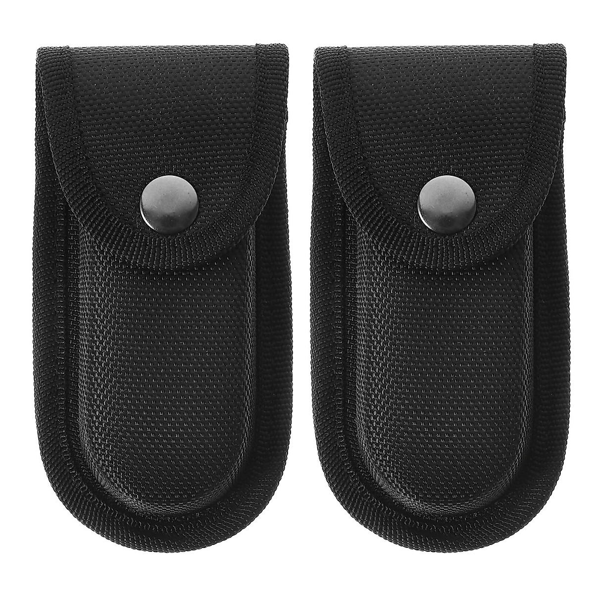 OSALADI 2 Pcs Pocket Knife Sheath Portable Pouch Knife Holders Shop Knife Sheaths Knife Sheath Holster Knife Storage Pouch with Belt Loop (Width: 6.4CM, Height 2.8CM)