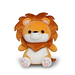 Avocatt Brown Lion Stuffed Plush - 10 Inches Stuffed African Lion Plushie - Plushy and Squishy Toy Stuffed Animal - Cute Toy Gift for Boys and Girls