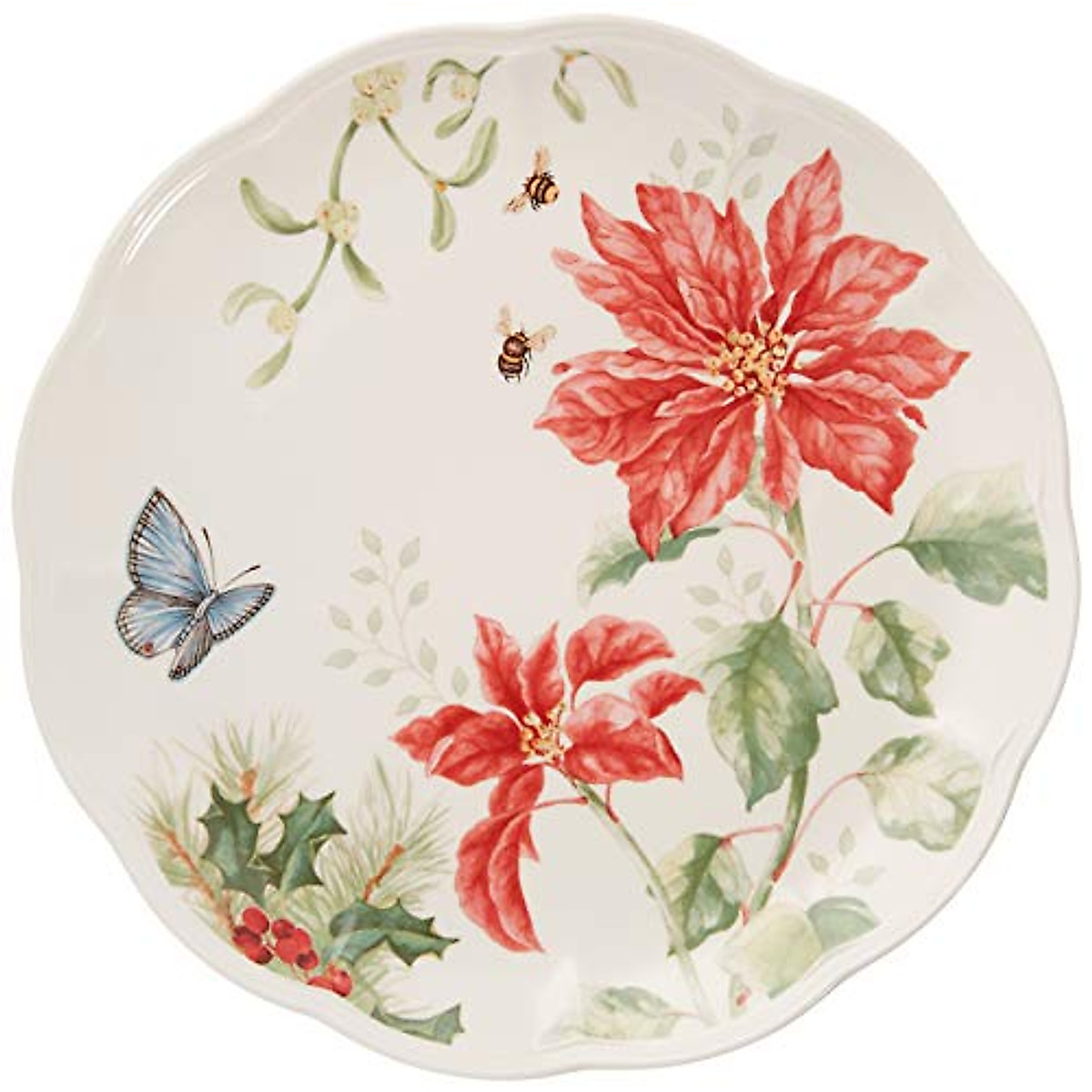Lenox Butterfly Meadow Porcelain 18-Piece Holiday Dinnerware Set
