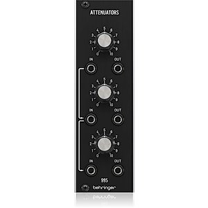 Behringer 995 ATTENUATORS Legendary Analog Attenuator Module for Eurorack