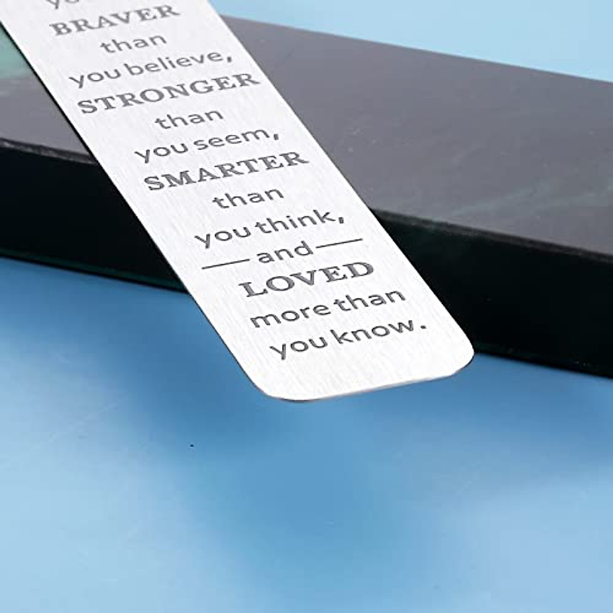 Inspirational Gifts for Women Bookmarks for Book Lovers Birthday Gifts for Son Friends Teens Boys Christmas Gifts for Students Women Men Friends Valentines Graduation Back to School Stocking Stuffers