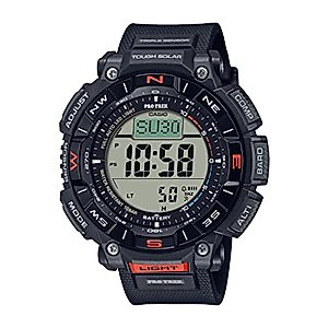 Casio Pro Trek Bio Mass Tough Solar Triple Sensor w/Thermometer Altimeter Barometer Compass World Time Men's Watch PRG340-1