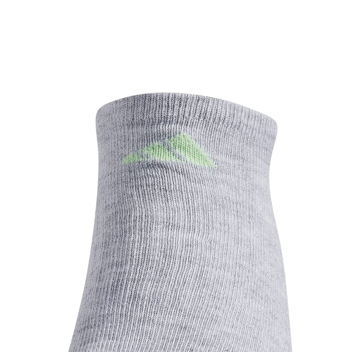 adidas Women's Cushioned No Show Socks (3-Pair), Cool Light Heather Assorted, Medium, (Shoe Size 5-10)