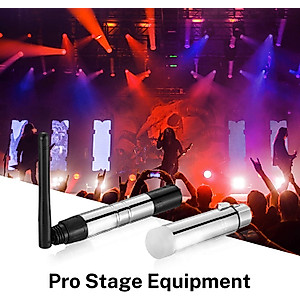Lixada DMX512 DMX Dfi DJ 2.4G Wireless Transmitter with Adapter Antenna Lighting Controller 23DBM High Power 1000M Ultra Long Distance for LED Stage PAR Effect Lamp