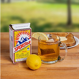 SPORTea(R) Hot: 20 Individual Tea Bags/Box Single Box