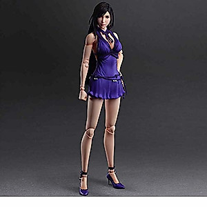 Square Enix Final Fantasy VII Remake: Tifa Lockhart (Dress Ver.) Play Arts Kai Action Figure
