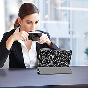 Fintie Case for iPad 6th / 5th Generation (2018/2017), iPad Air 2 / Air 1 (9.7 Inch) - Lightweight Slim Shell Standing Cover with Auto Wake/Sleep Feature, Composition Book Black