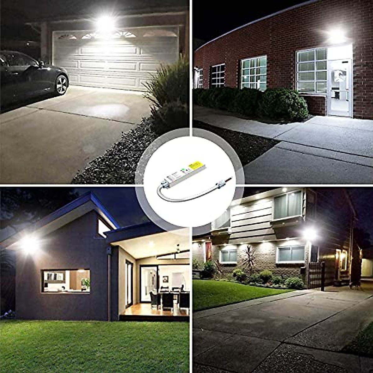 OSTEK 20W LED Light Emergency Backup Battery 150-200VDC, Rechargeable LED Emergency Driver for Dimmable 10-120W LED Lights with External Driver, Emergency Time 90 Min UL Listed.