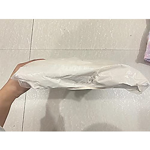 Super Soft Faux Fur Throw Blanket, Reversible Lightweight Fluffy Blanket, Long Hair Plush Shaggy Throw Blanket for Couch, Sofa, Chair, 51x62 inches, Cream White