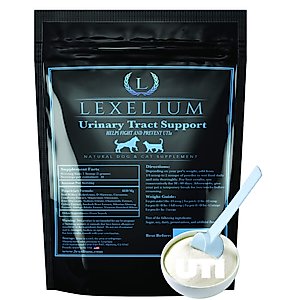 Organic Urinary Tract Infection UTI Support for Dogs and Cats - Fortified with Cranberry, D Mannose, and Curcumin - Optimizes Kidney & Bladder Function - Can Prevent Kidney/Bladder Stones - 200 G